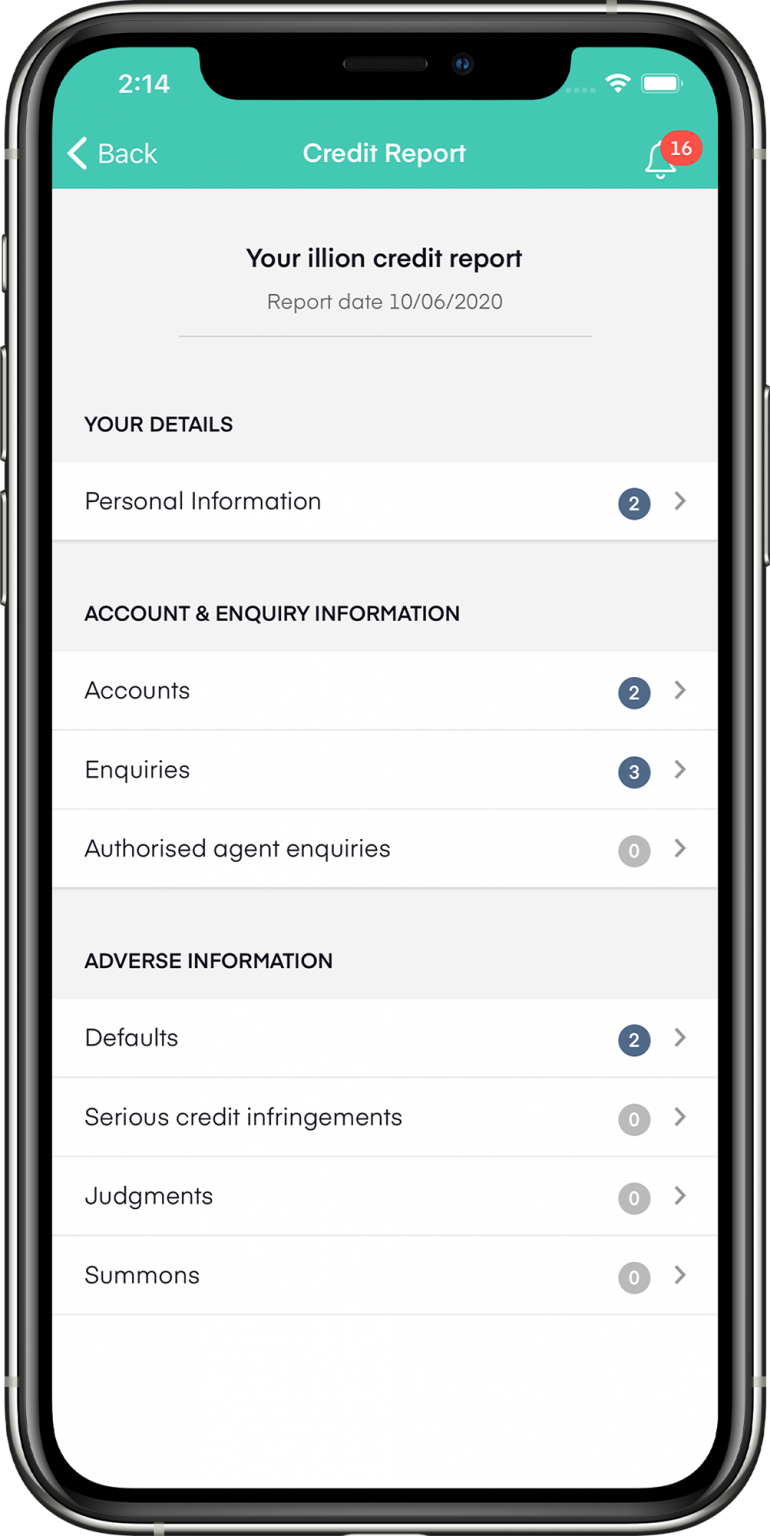 creditReport - Credit Simple